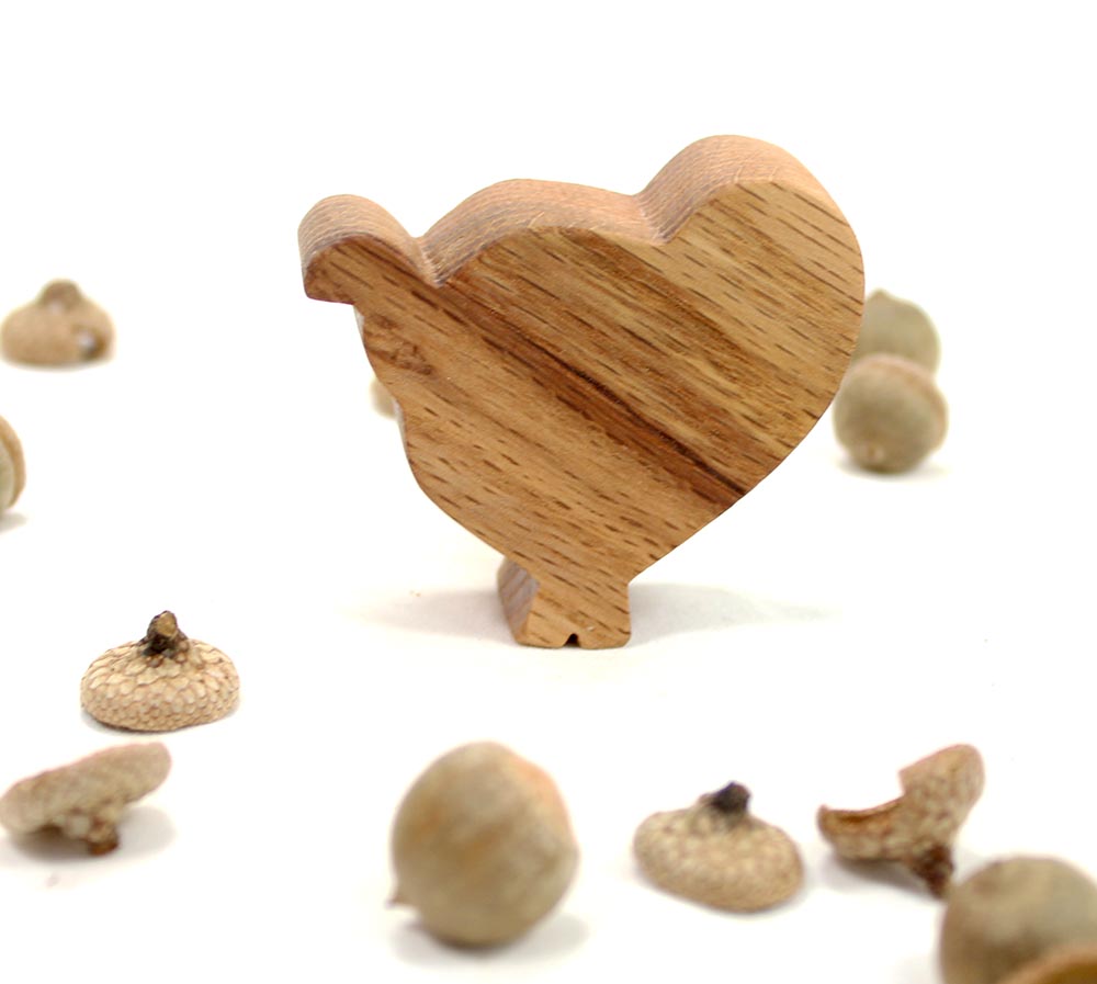 Turkey Wild Turkey Wood Toy | Happy Bungalow